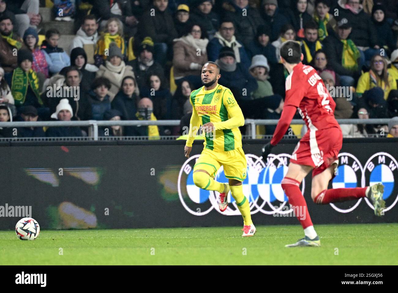 17 Meschack ELIA (fcn) during the Ligue 1 McDonald's match between ...
