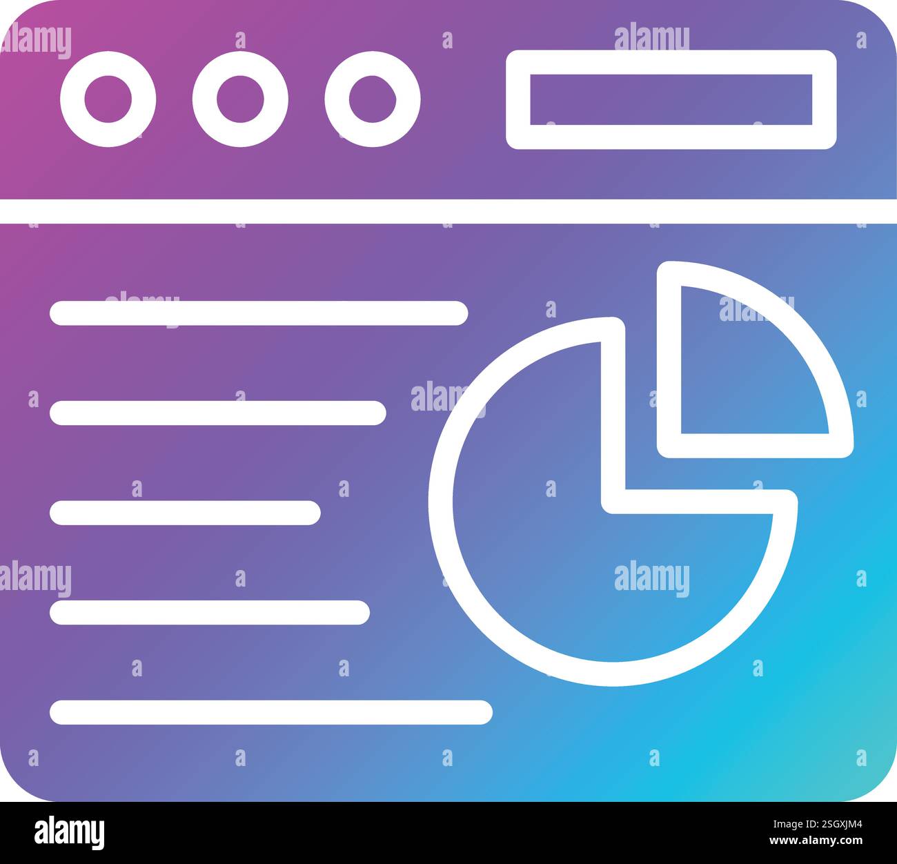 Minimal pie chart hi-res stock photography and images - Alamy