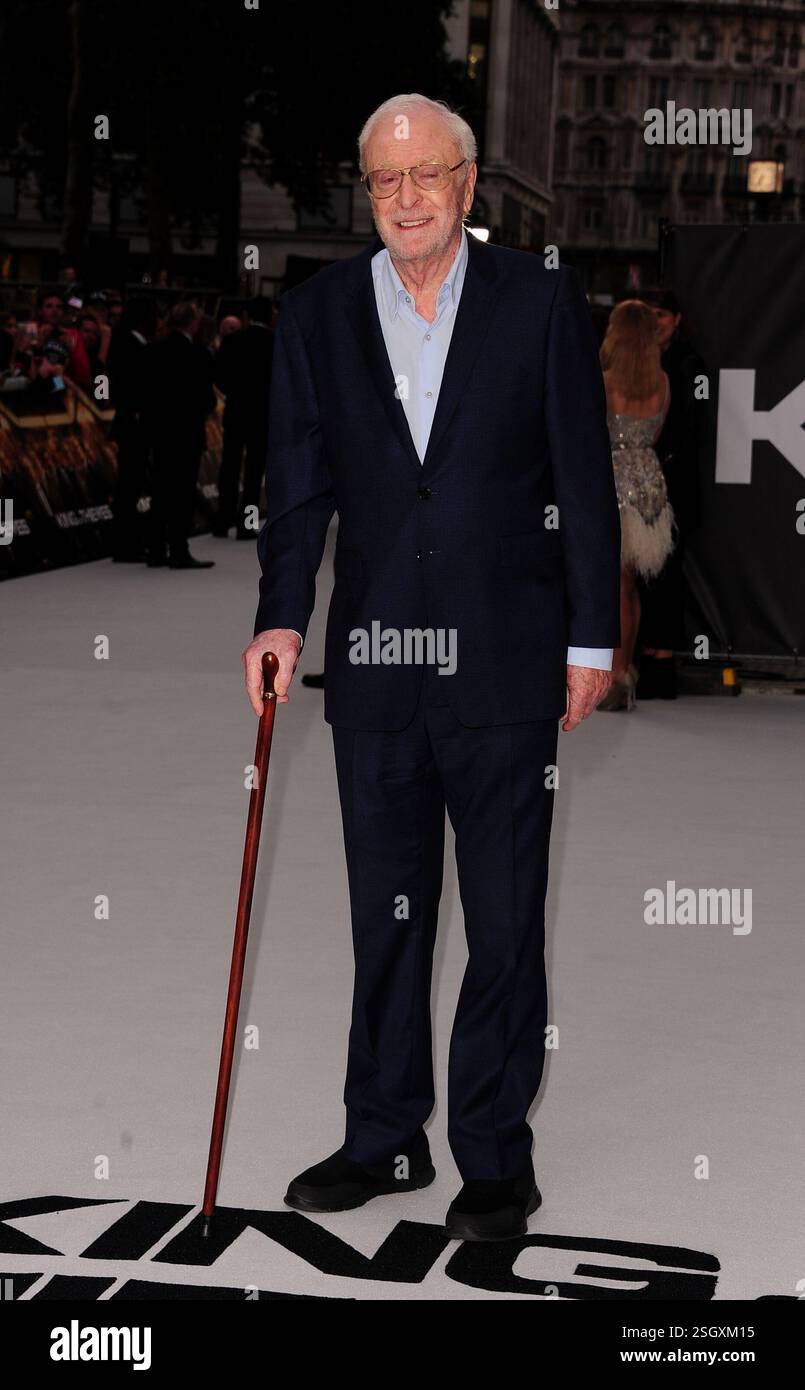 Sir Michael Caine attending The WORLD PREMIERE of KING of THIEVES at ...