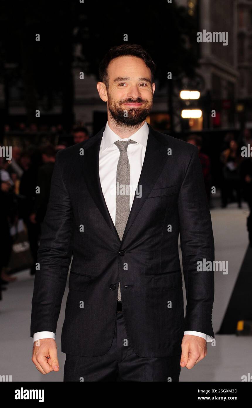 Charlie Cox attending The WORLD PREMIERE of KING of THIEVES at The Vue ...