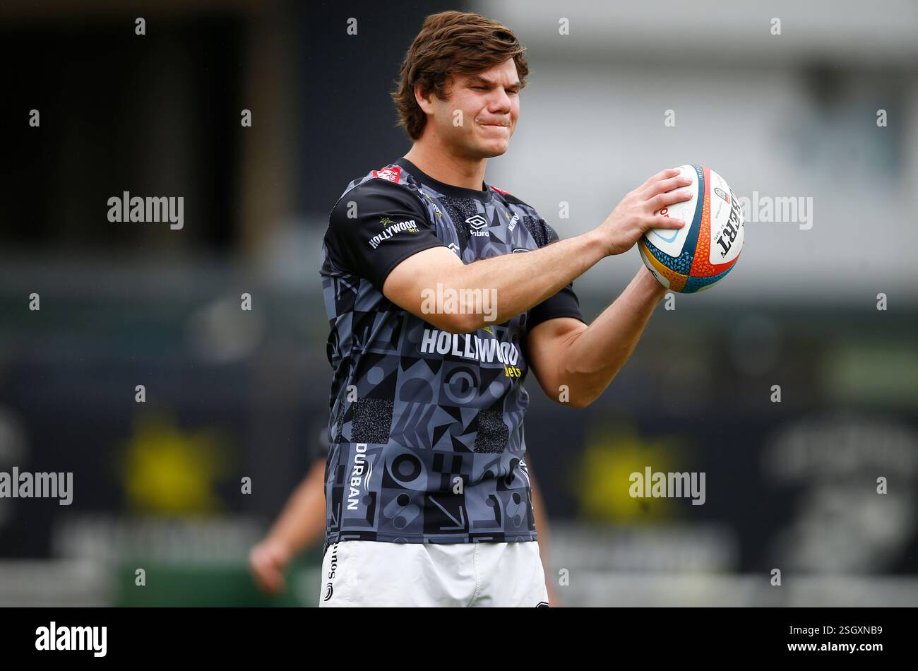 Durban, South Africa. 10th Feb, 2025. Eduan Keyter of the Hollywoodbets ...