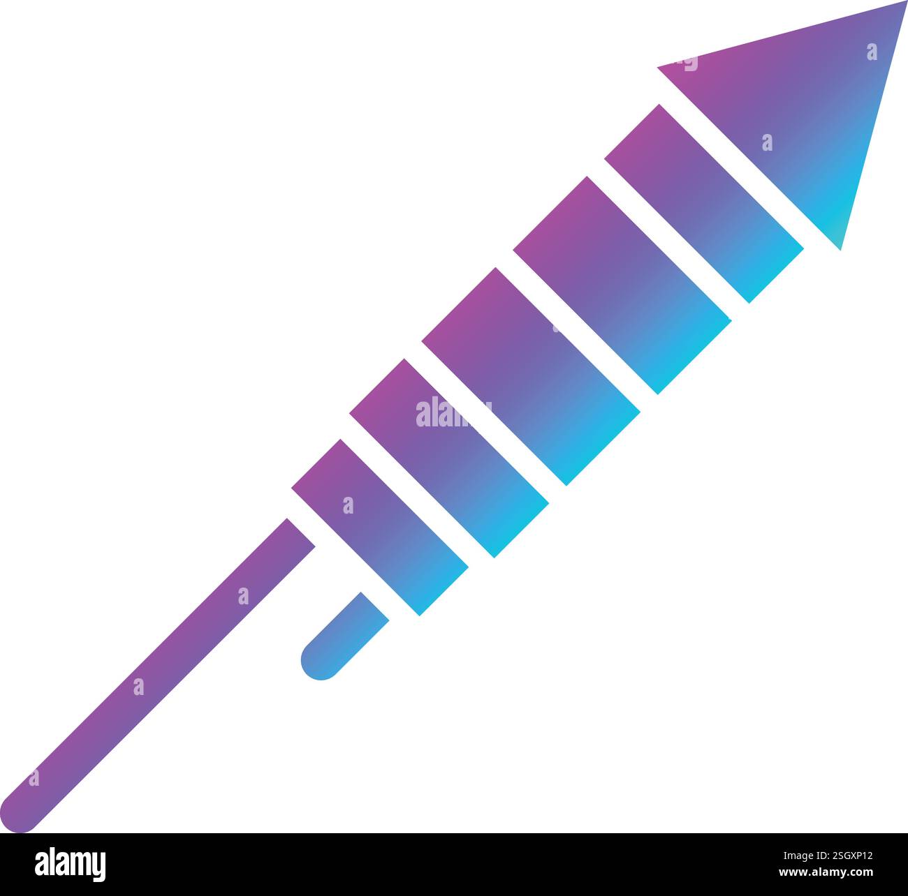 Modern celebration fireworks line Cut Out Stock Images & Pictures - Alamy