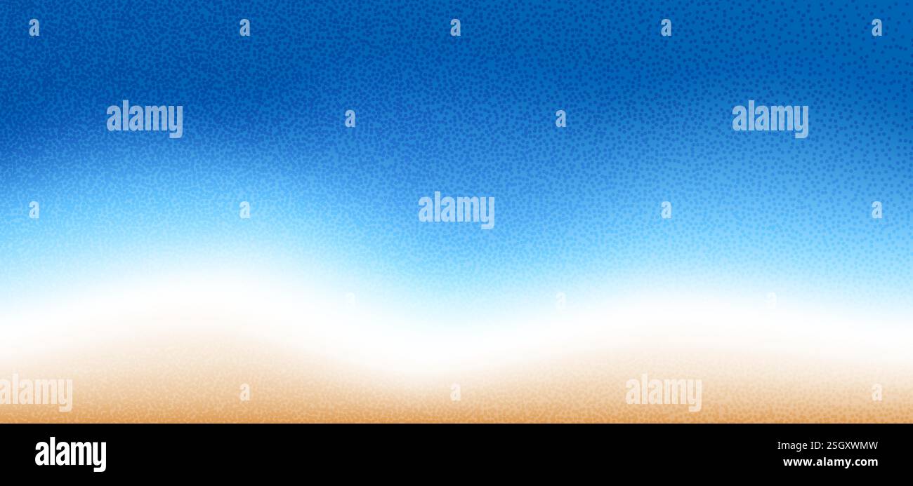 Blur beach gradient. Gradation blue and orange beige background with ...