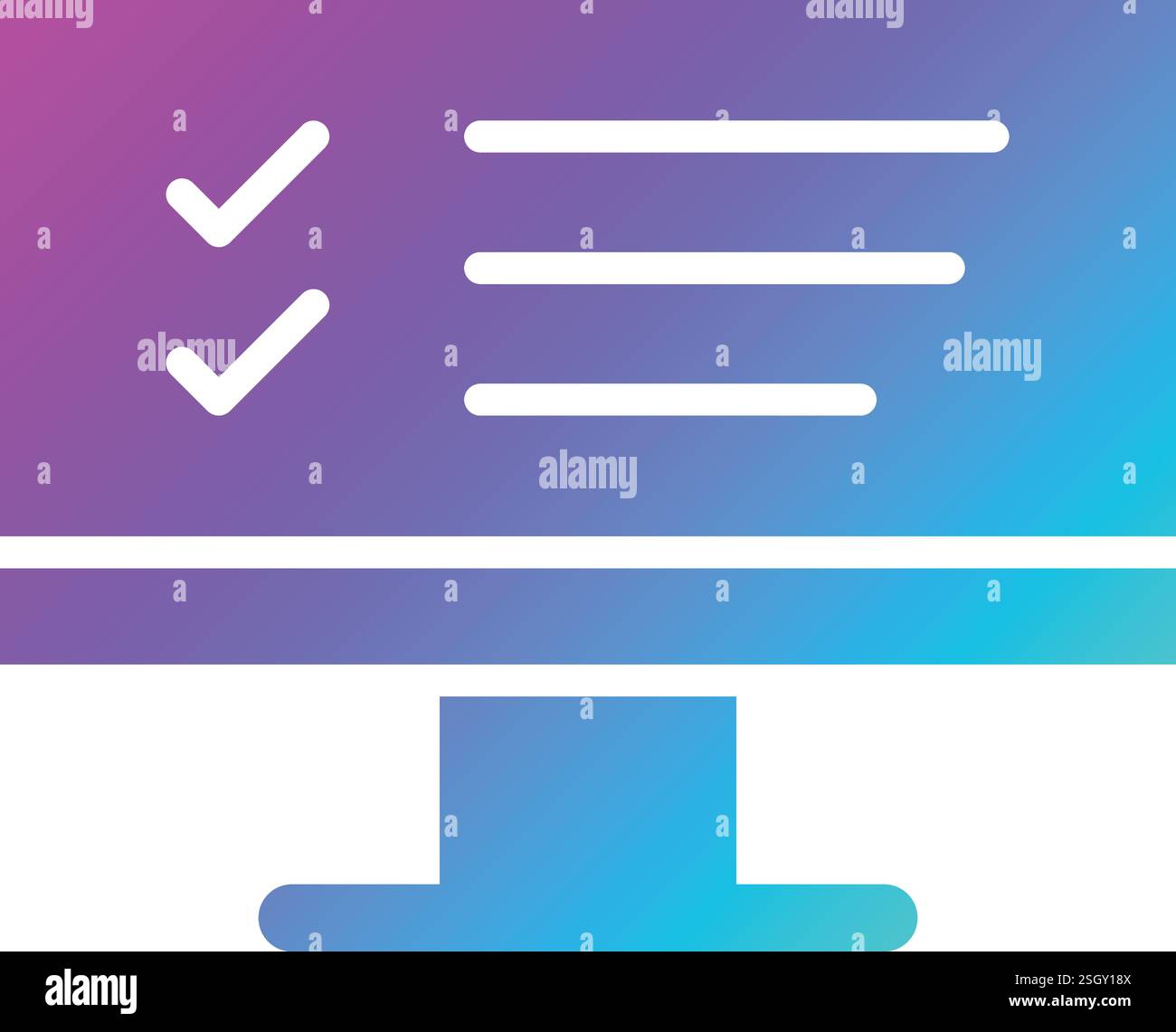 Survey ui design hi-res stock photography and images - Alamy