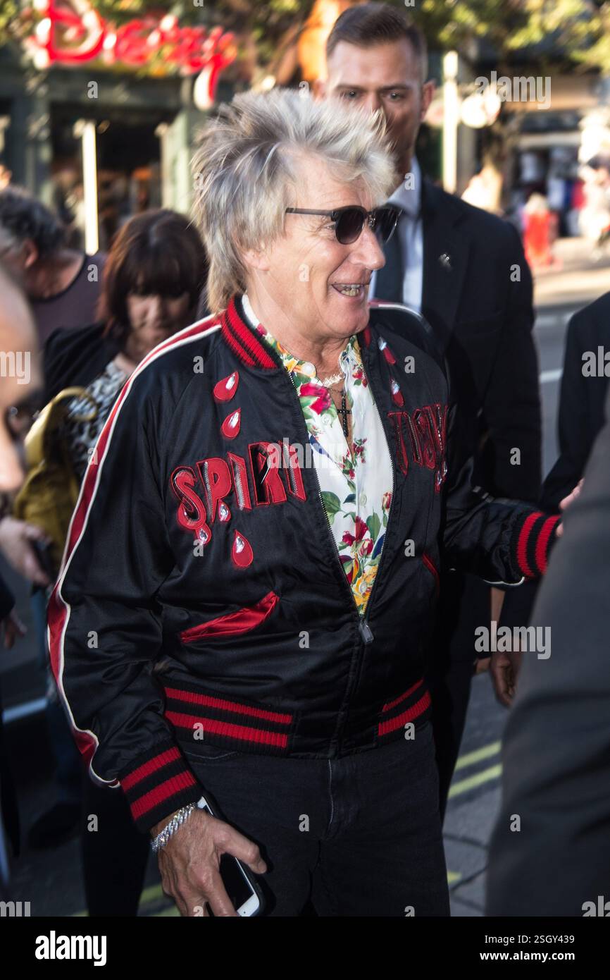 Sir Rod Stewart celebrates the release of Blood Red Shoes at an ...