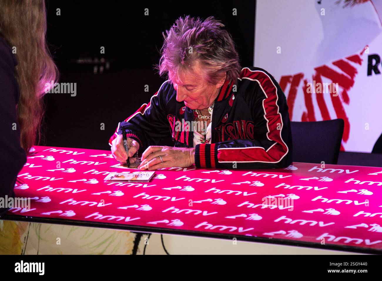 Sir Rod Stewart celebrates the release of Blood Red Shoes at an ...