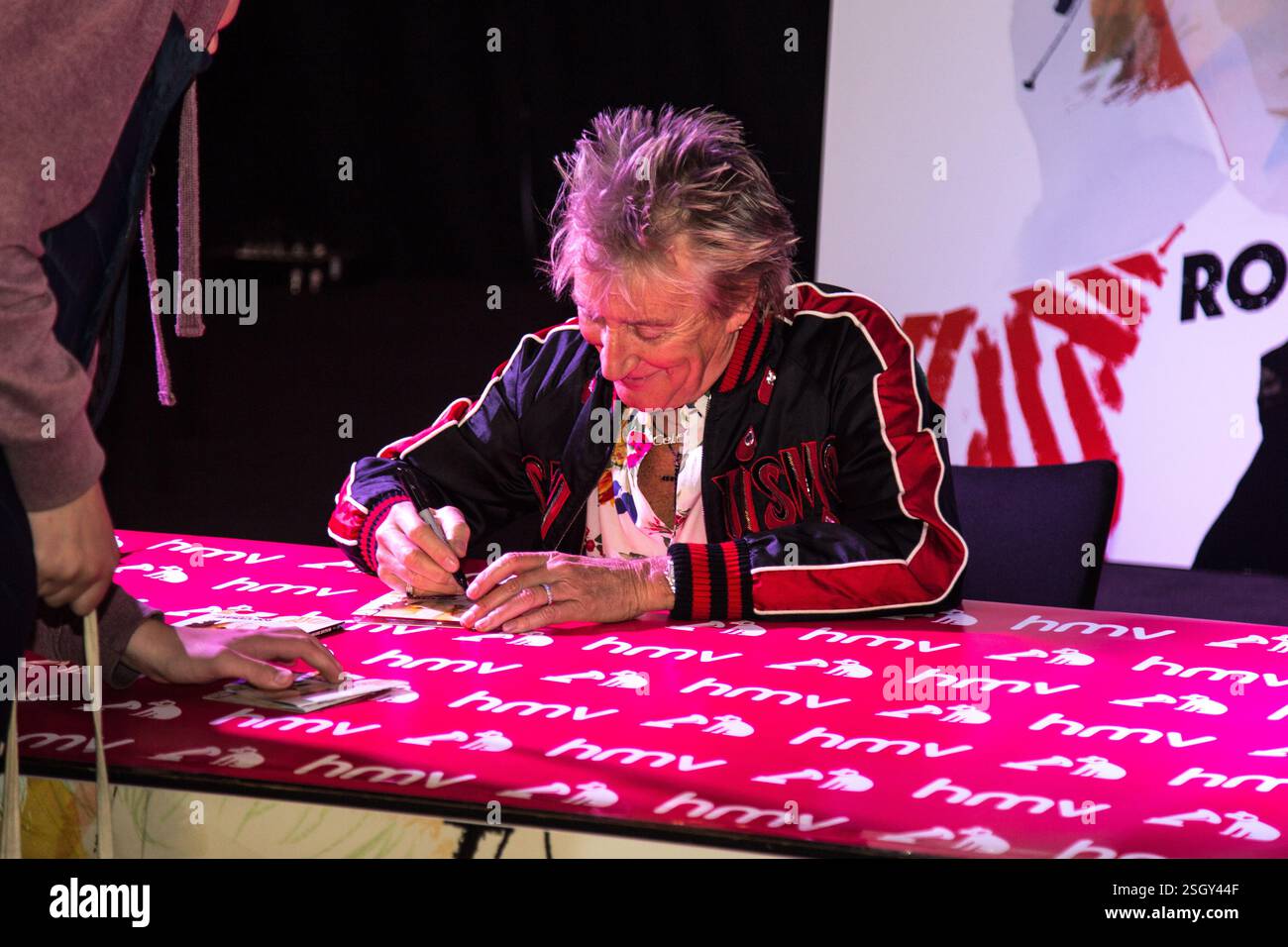 Sir Rod Stewart celebrates the release of Blood Red Shoes at an ...