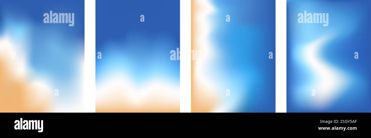 Aerial texture luxury sea view Cut Out Stock Images & Pictures - Alamy