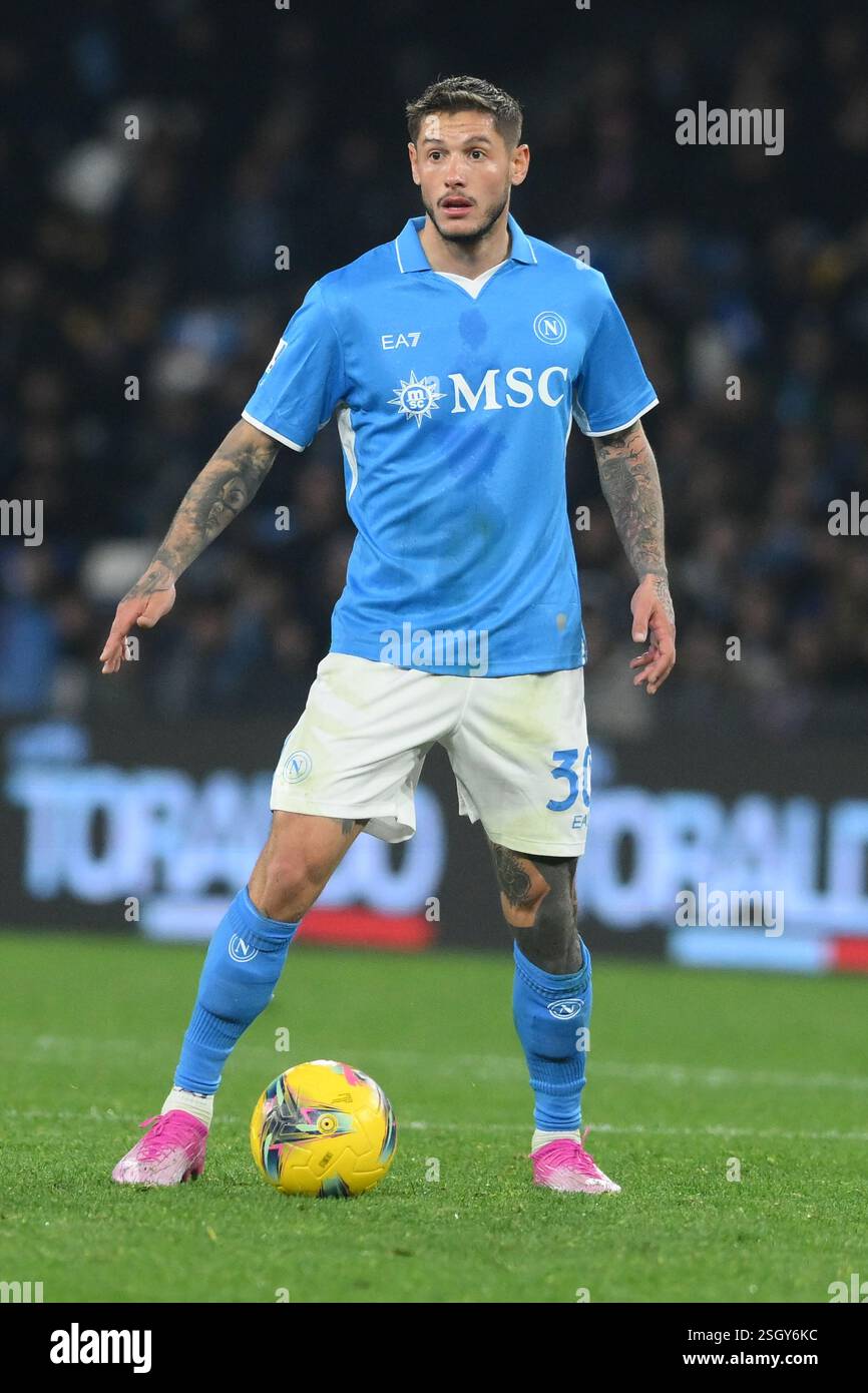 Napoli, Italy. 09th Feb, 2025. Pasquale Mazzocchi of SSC Napoli in ...