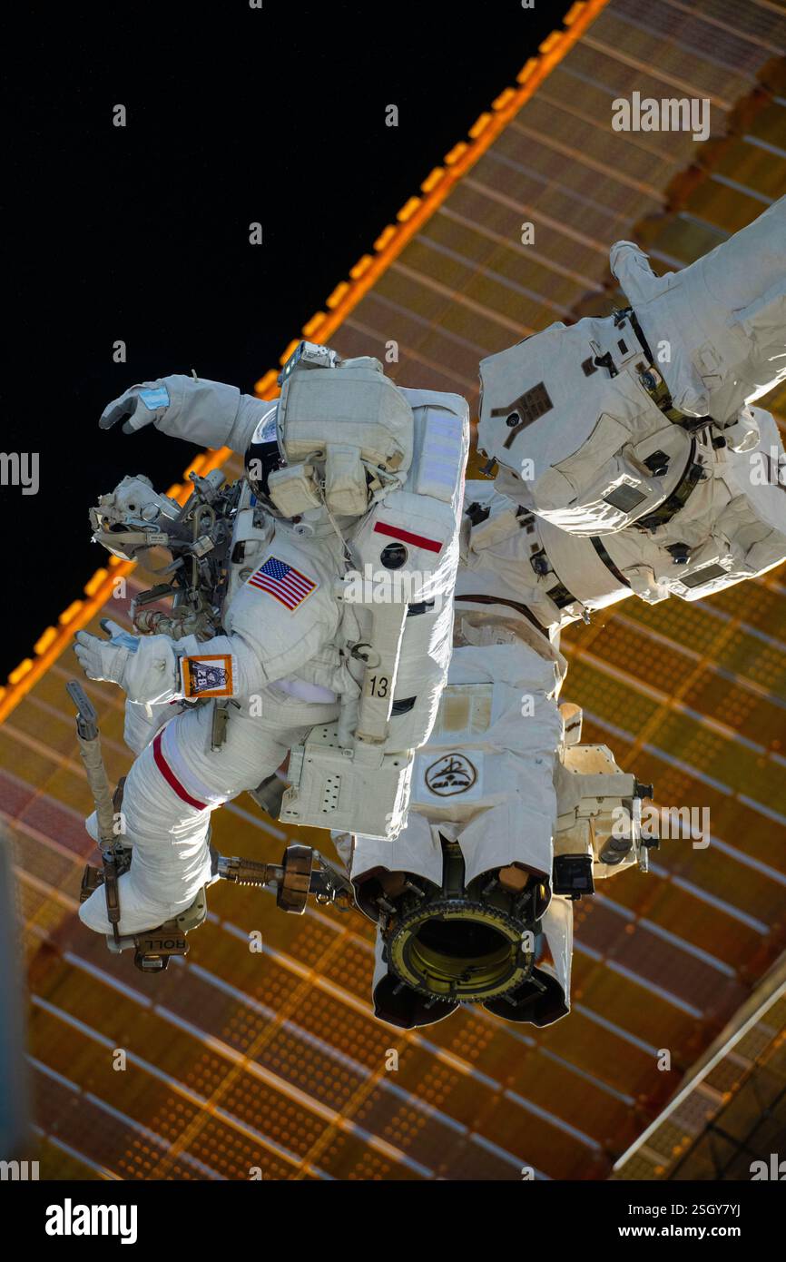 ISS - 30 January 2025 - NASA astronaut and Expedition 72 Commander Suni ...