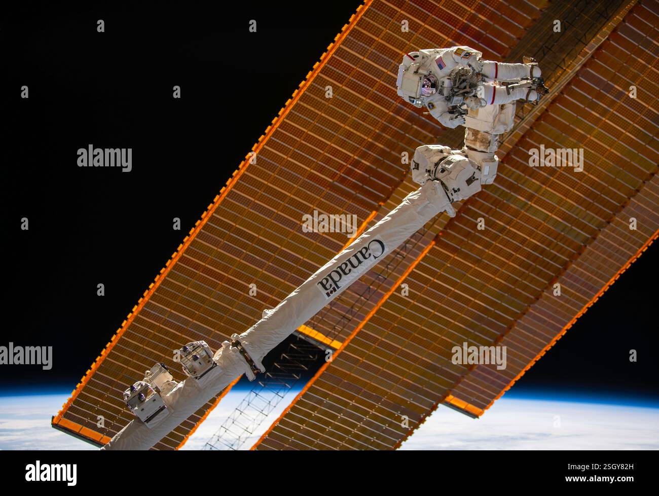 ISS - 30 January 2025 - NASA astronaut and Expedition 72 Commander Suni ...