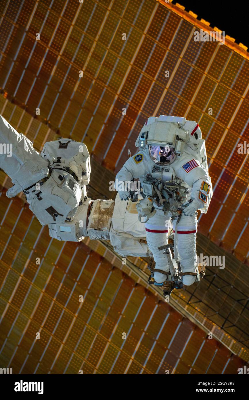 ISS - 30 January 2025 - NASA astronaut and Expedition 72 Commander Suni ...