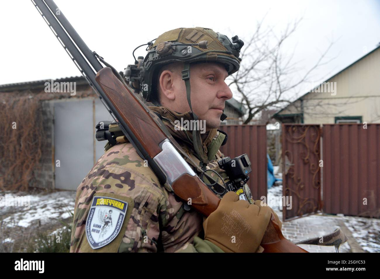 POKROVSK, UKRAINE - FEBRUARY 7, 2025 - Head of the Evacuation ...