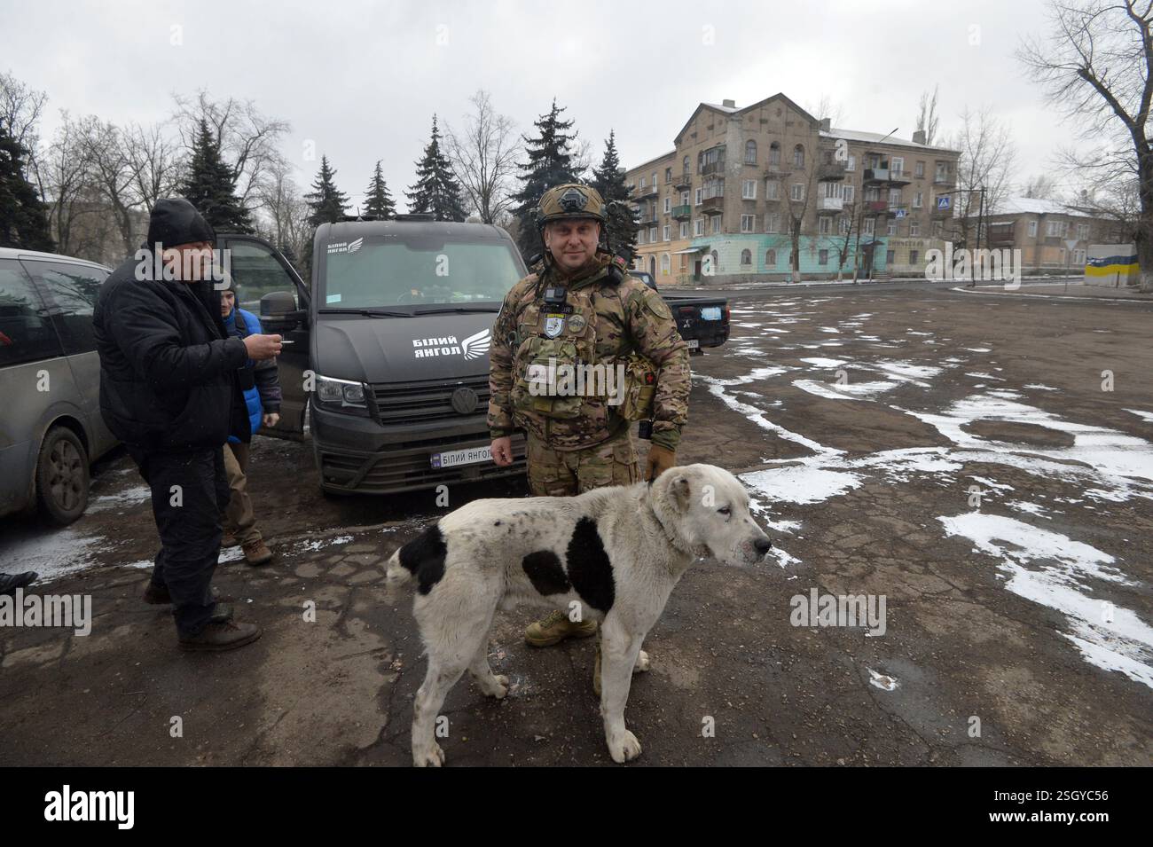 POKROVSK, UKRAINE - FEBRUARY 7, 2025 - Head of the Evacuation ...