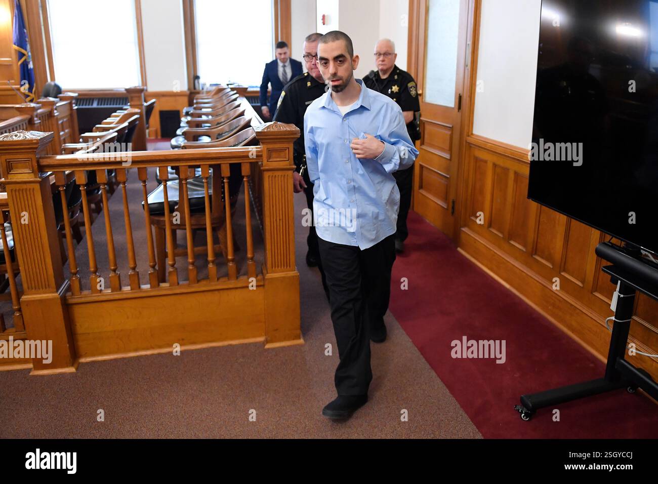 Hadi Matar, charged with severely injuring author Salman Rushdie in a ...