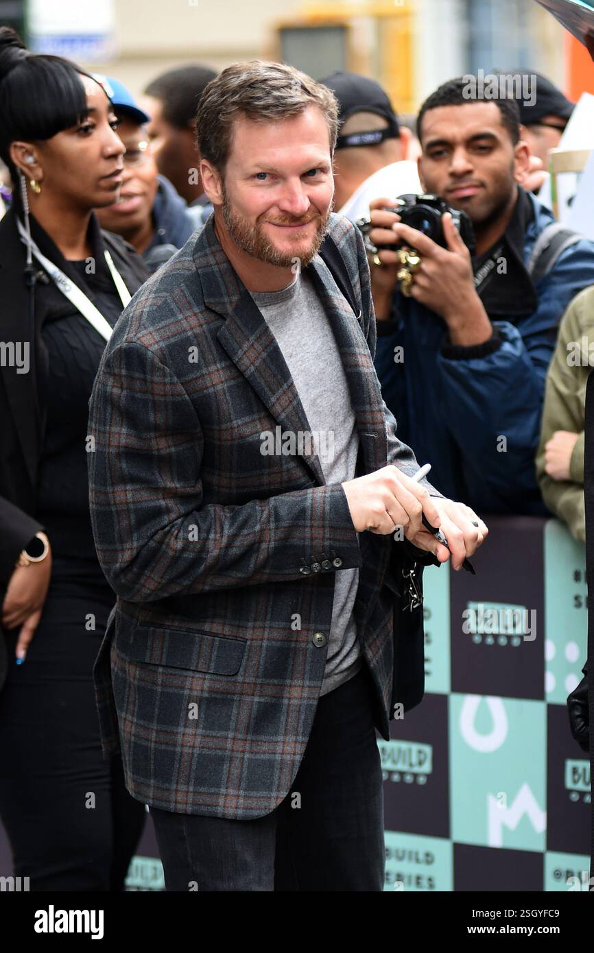 Dale Earnhardt Jr. at Build Speaker Series on October 16, 2018 in New ...