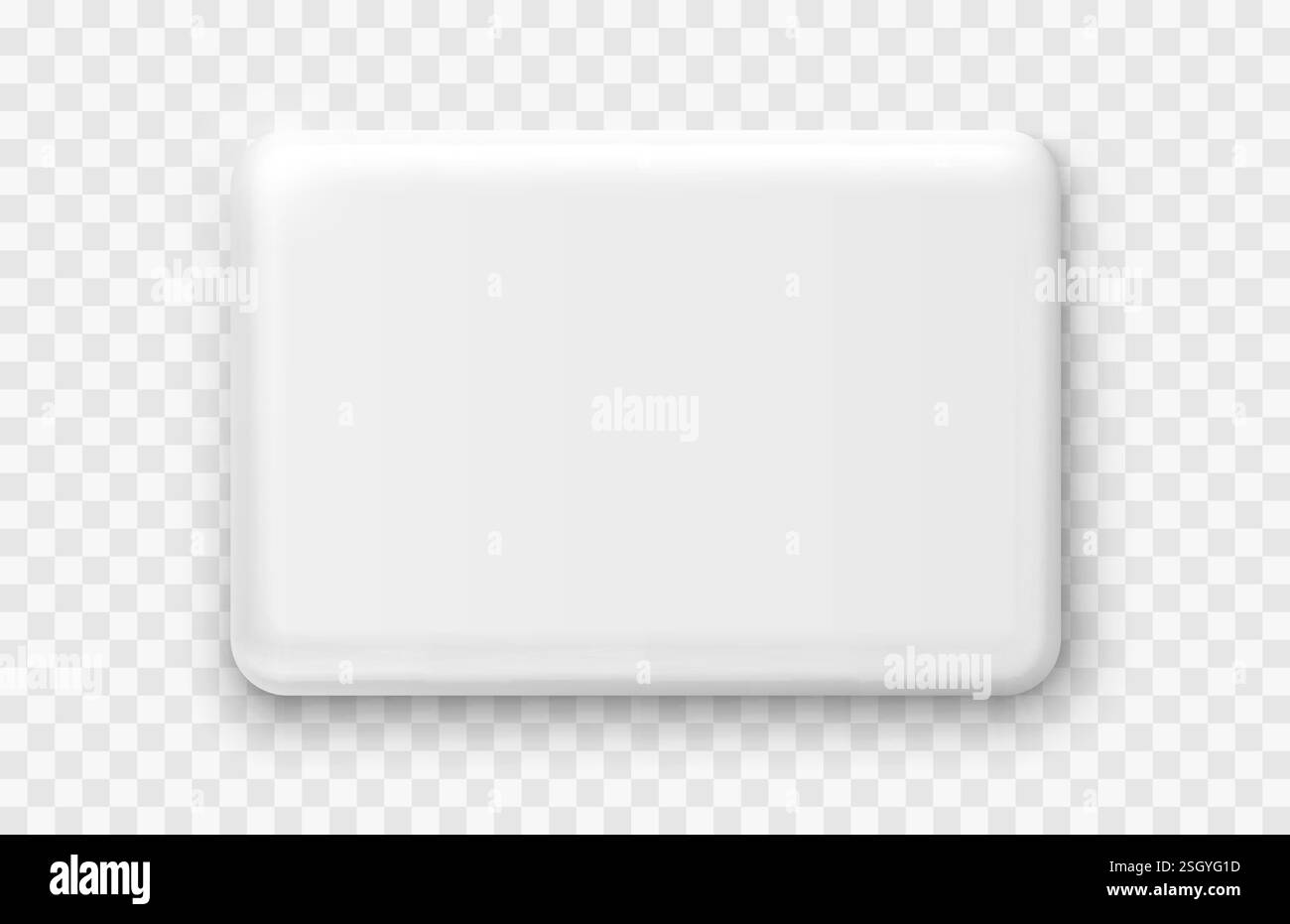 White frame label, event bar button, grey signboard, transparent ...