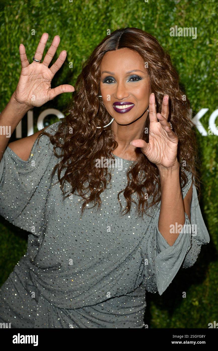 Iman attending the12th Annual God's Love We Deliver 'Golden Heart ...