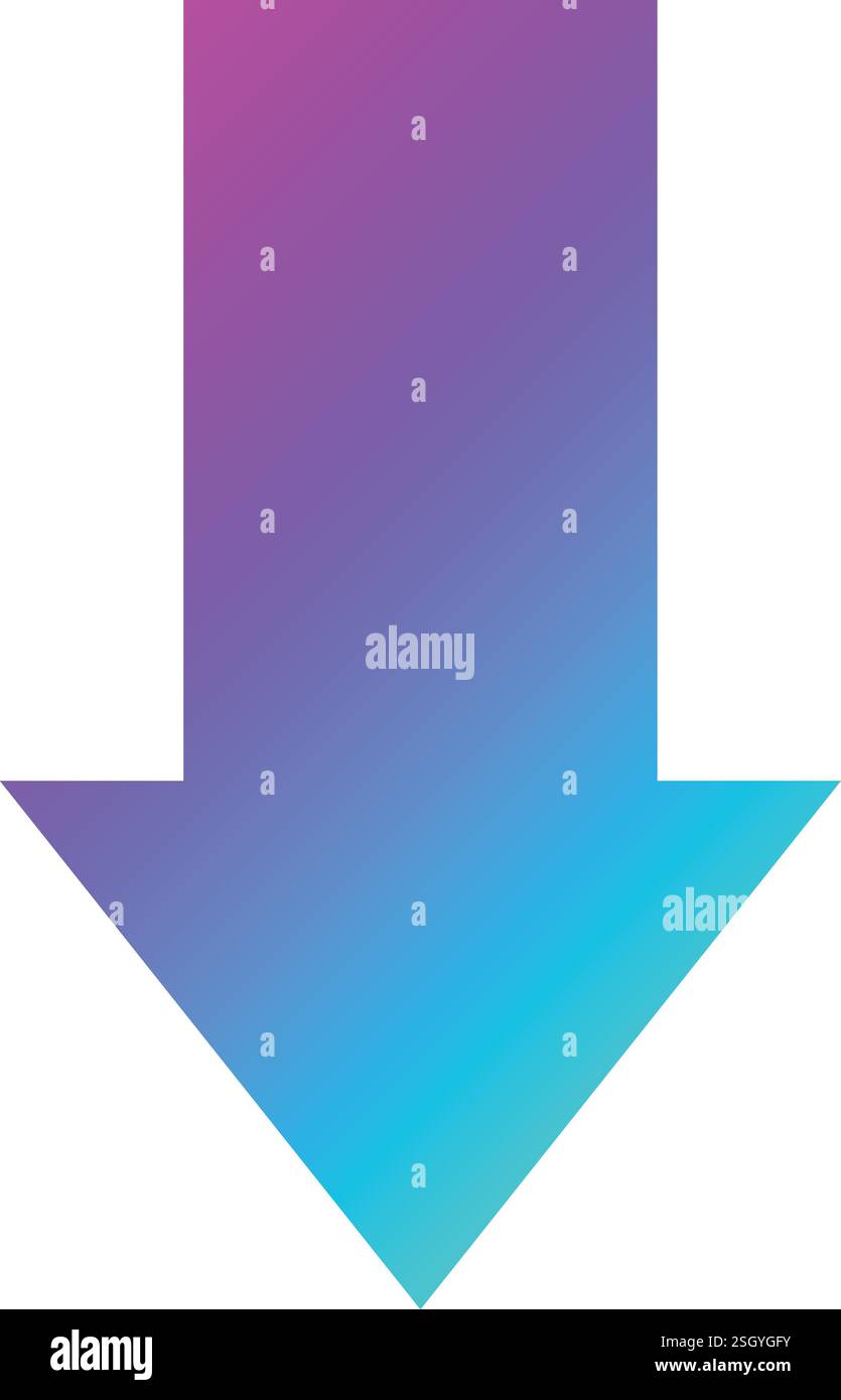 App ui arrow color Cut Out Stock Images & Pictures - Alamy