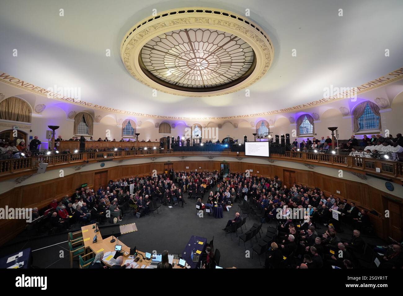 Opening prayers are said on the first day of the Church of England's ...