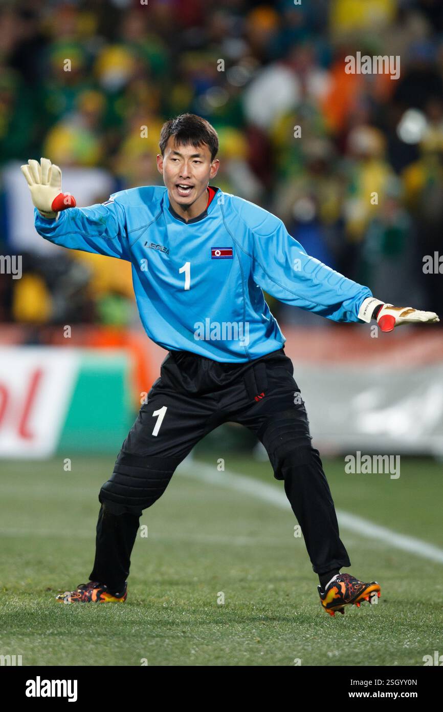 Goalkeeper ri myong hi-res stock photography and images - Alamy