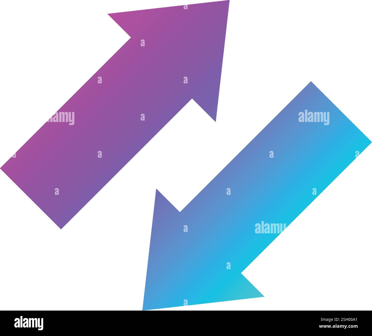 Swap Vector Icon Design Illustration Stock Vector Image & Art - Alamy
