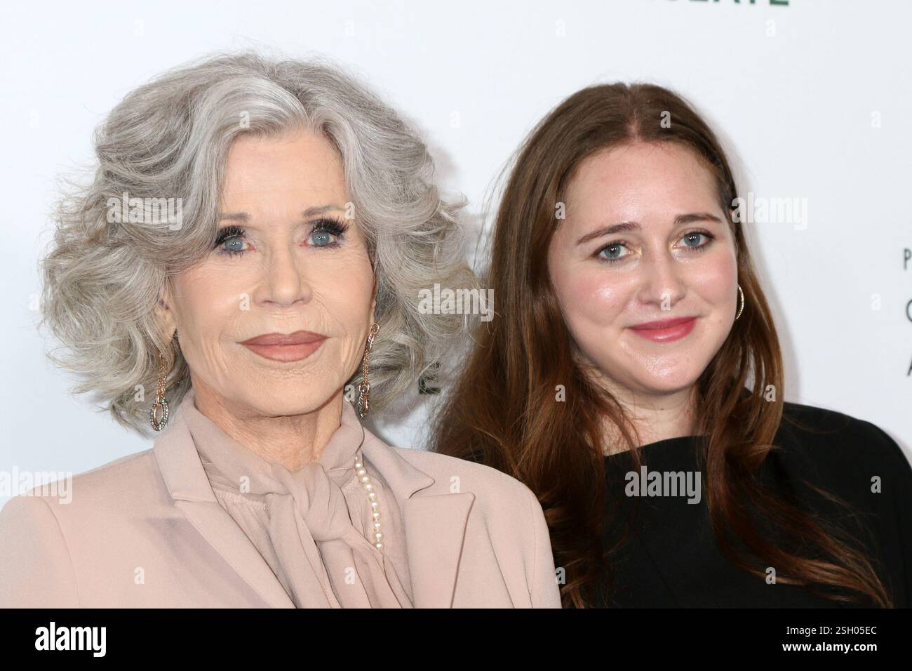 LOS ANGELES - FEB 8: Jane Fonda, Hannah Rosenberg at the 2025 Producers ...