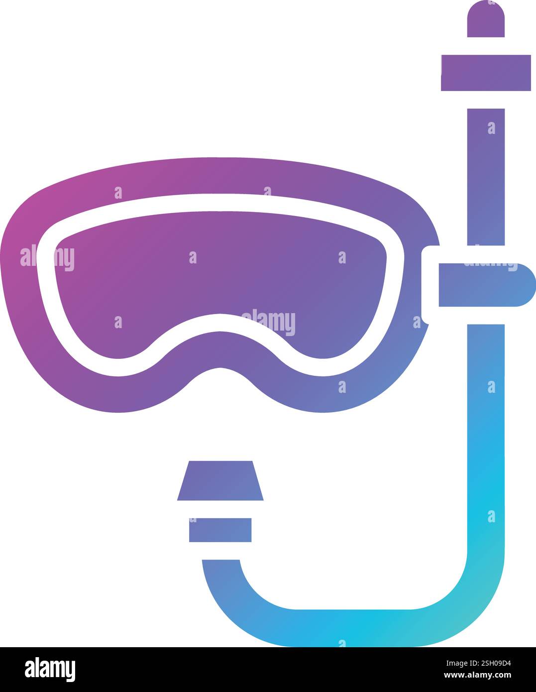 Scuba diving Vector Icon Design Illustration Stock Vector Image & Art ...