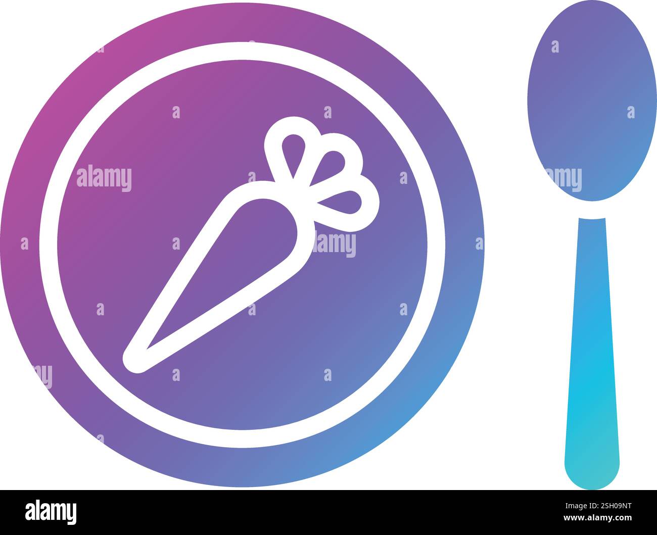 Plate icons design Cut Out Stock Images & Pictures - Alamy