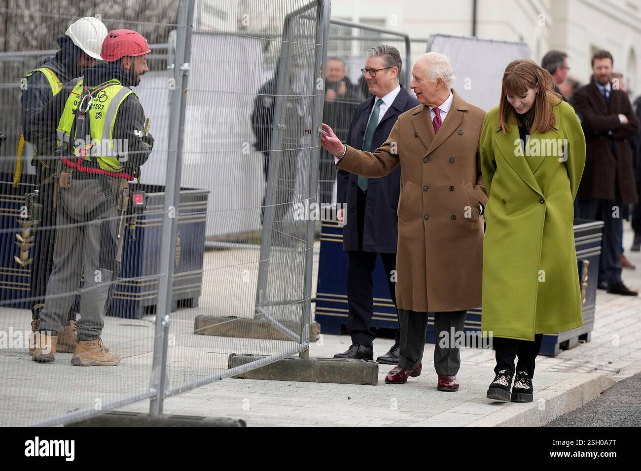 Britain's King Charles III, Prime Minister Keir Starmer and Deputy ...