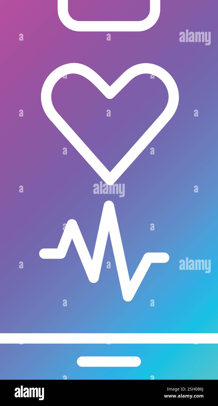 Minimal heart icons Cut Out Stock Images & Pictures - Alamy