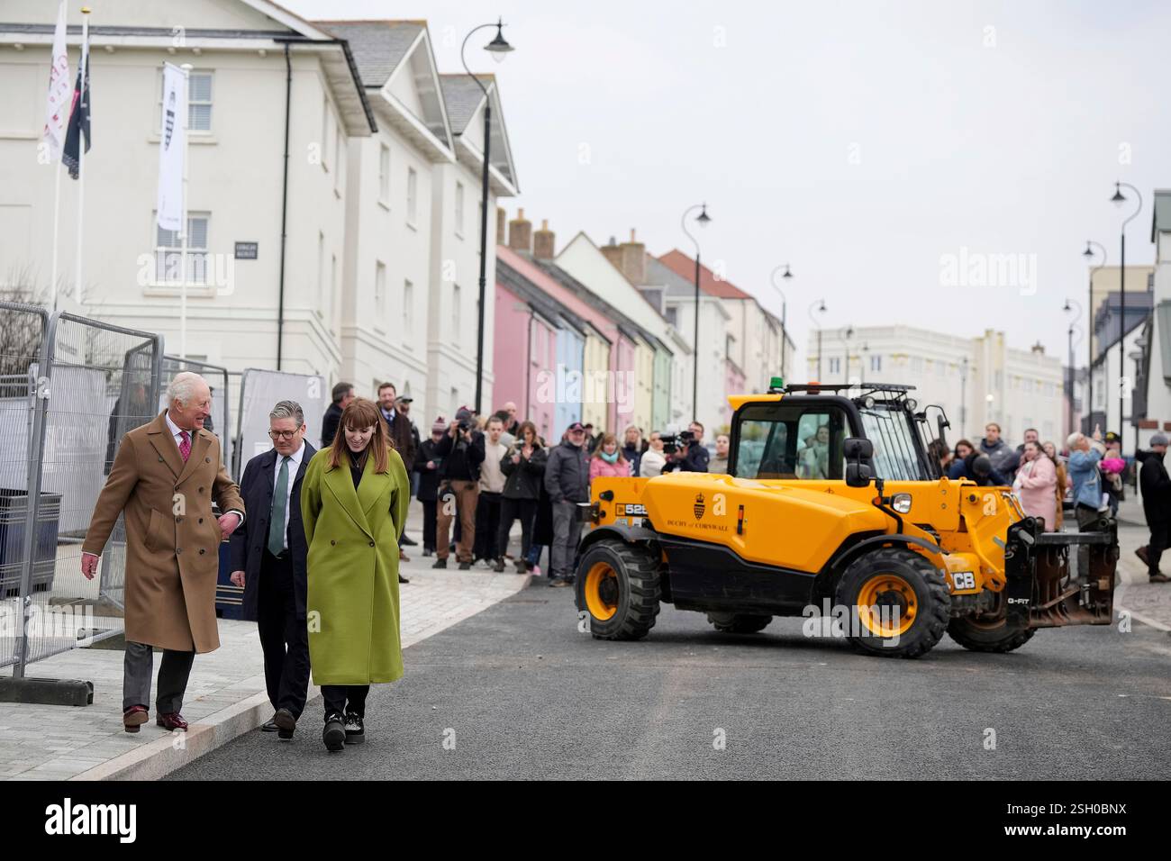 Britain's King Charles III, Prime Minister Keir Starmer and Deputy ...