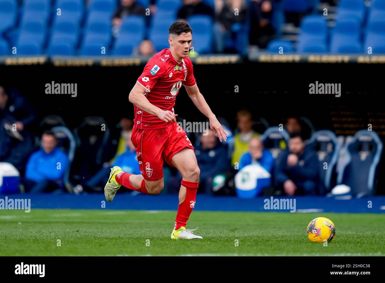 Rome, Italy. 09th Feb, 2025. Stefan Lekovic of AC Monza during the ...