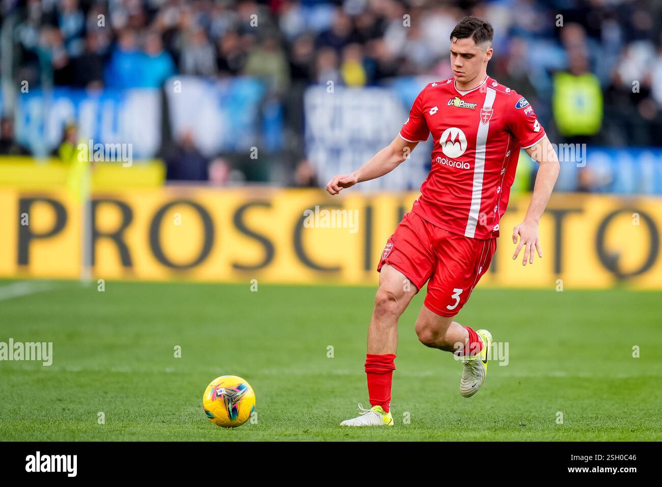 Rome, Italy. 09th Feb, 2025. Stefan Lekovic of AC Monza during the ...