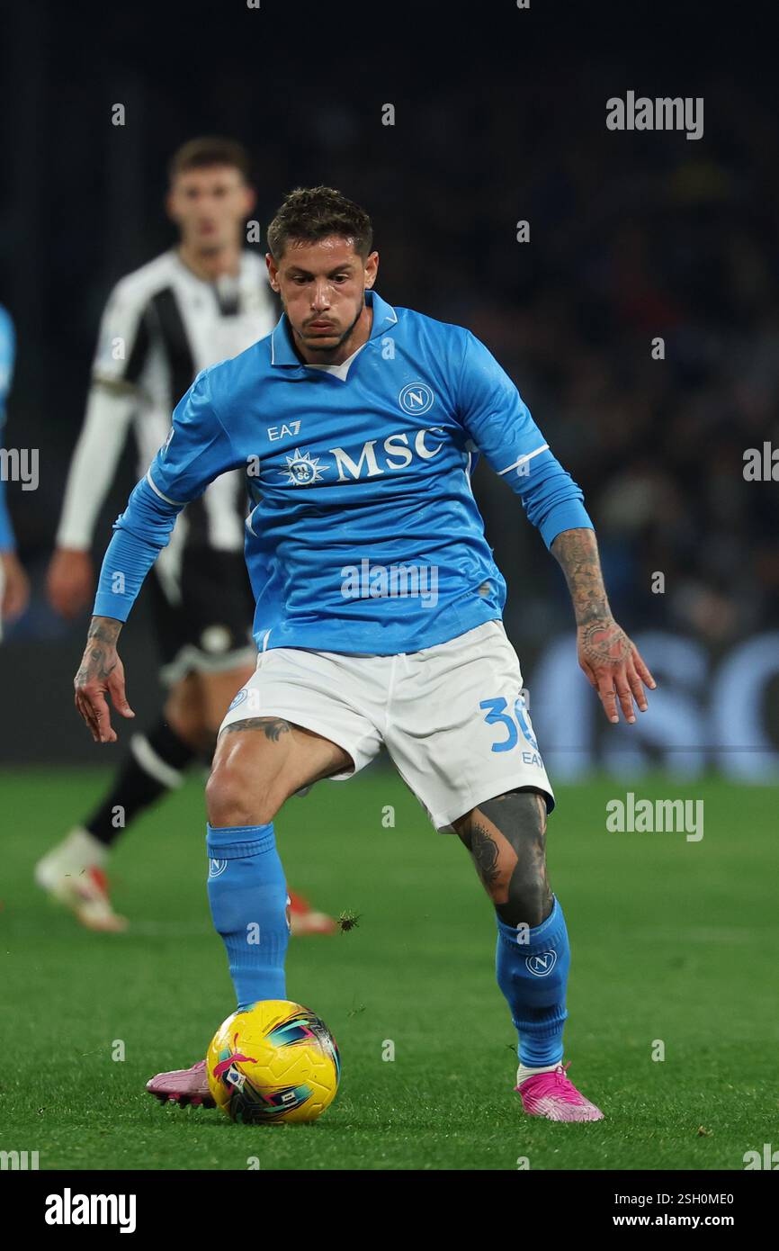 Napoli’s Pasquale Mazzocchi during the Serie A soccer match between ...