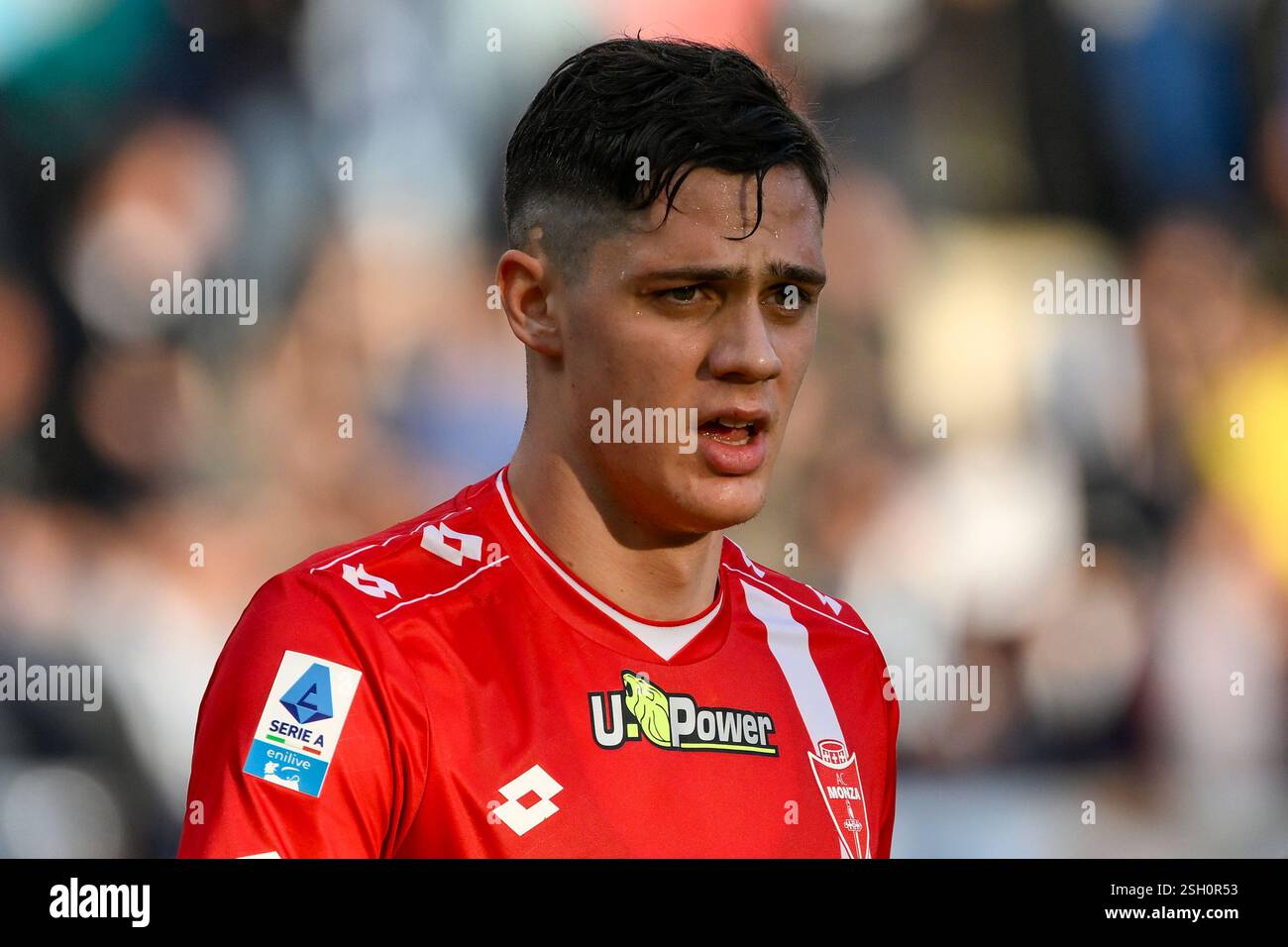 Stefan Lekovic of AC Monza looks on during the Serie A football match ...
