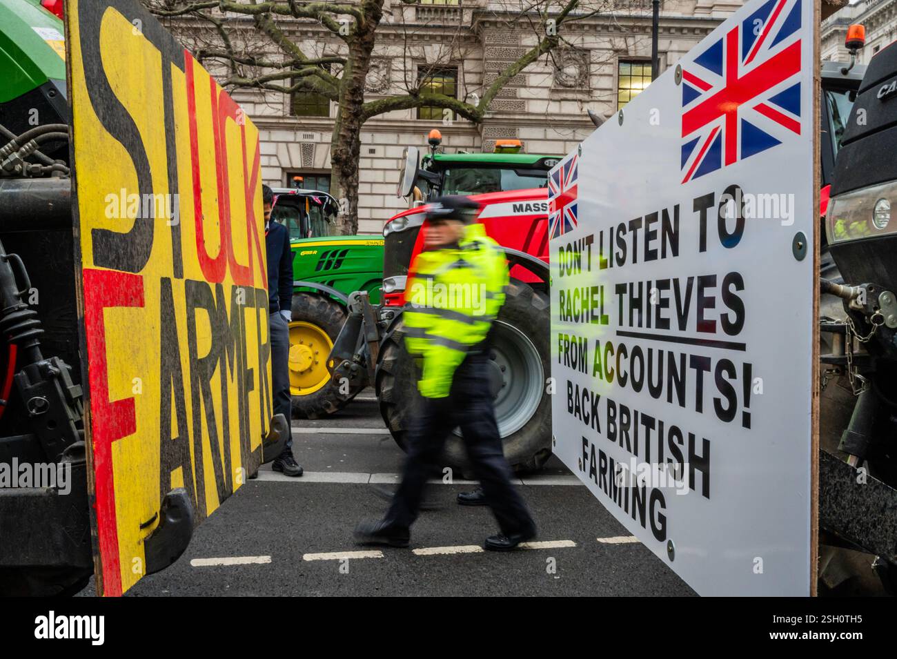 London, UK. 10th Feb, 2025. Rachel Thieves from accounts - Hundreds of ...