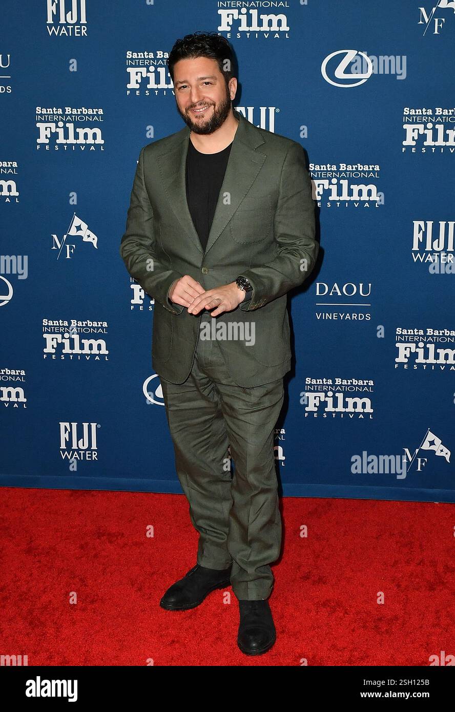 Santa Barbara, USA. 10th Feb, 2025. John Magaro attends the 40th Annual ...