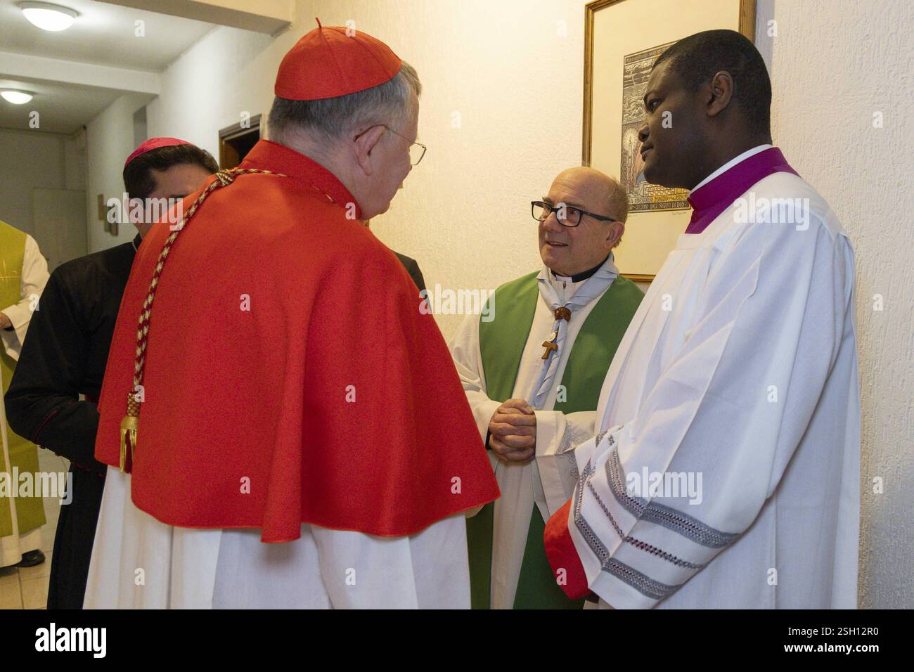 **NO LIBRI** Italy, Rome, 2025/2/8 . Cardinale Jaime Spengler, O.F.M ...
