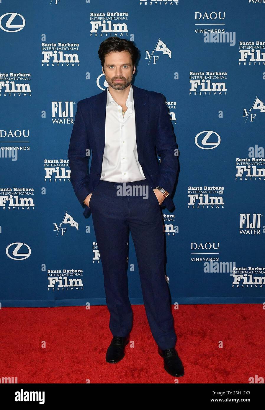Sebastian Stan attends the 40th Annual Santa Barbara International Film Festival: Virtuosos ...