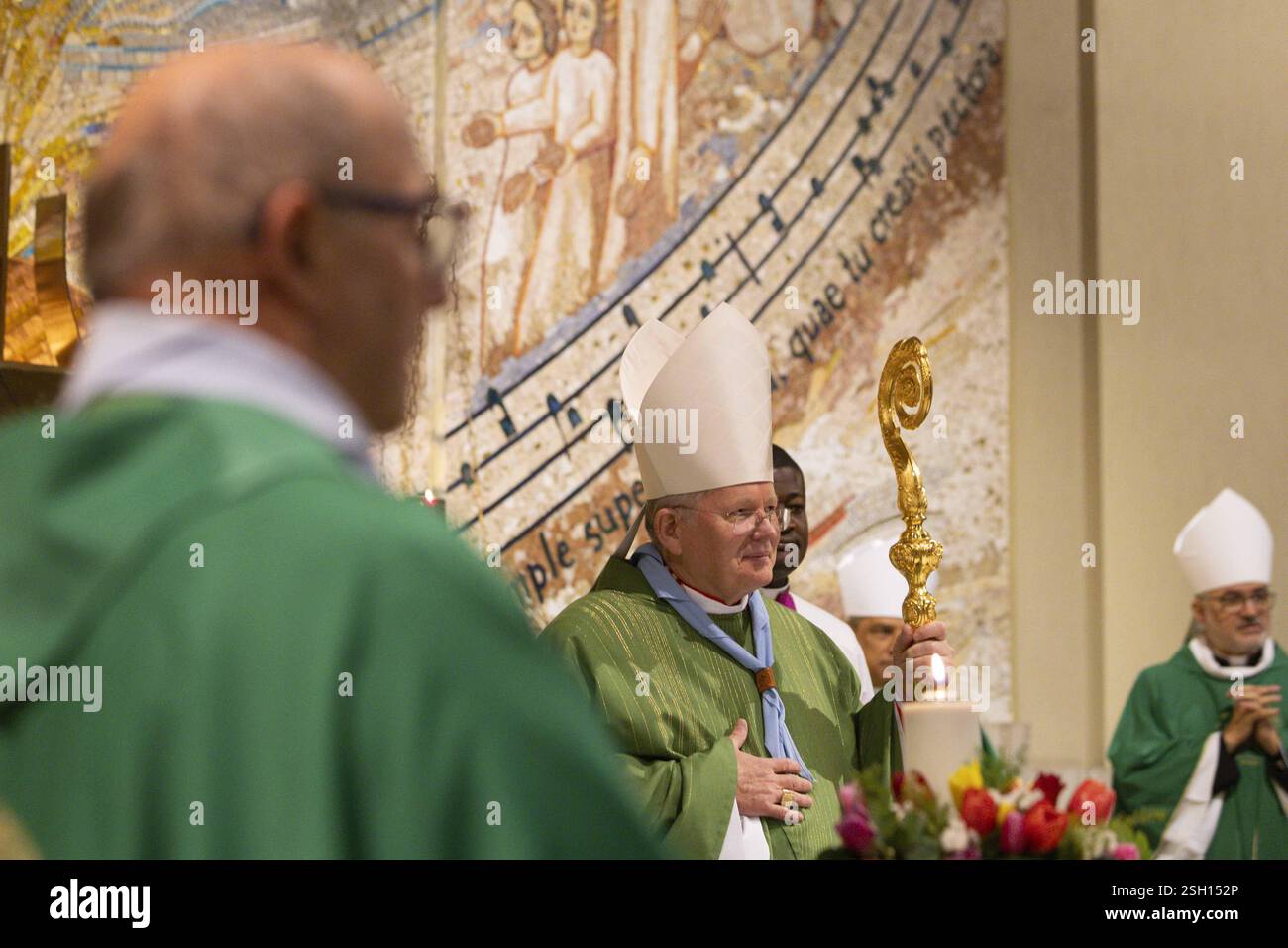 **NO LIBRI** Italy, Rome, 2025/2/8 . Cardinale Jaime Spengler, O.F.M ...