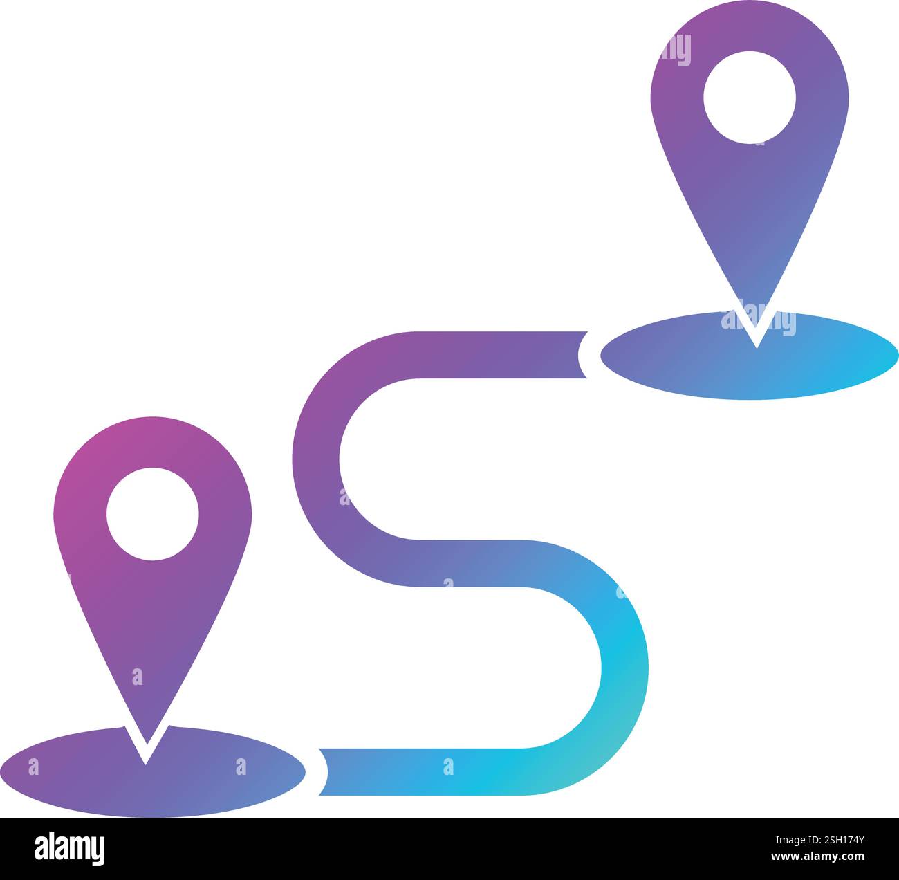 Destination Vector Icon Design Illustration Stock Vector Image & Art ...