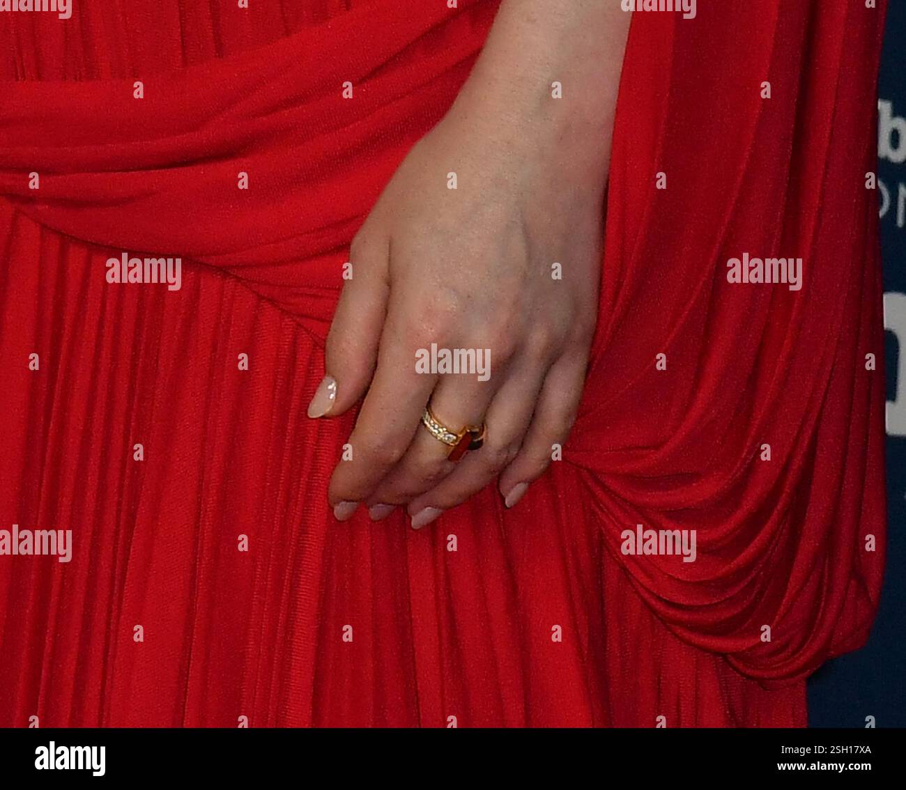 Santa Barbara, USA. 10th Feb, 2025. Mikey Madison, ring detail, attends ...