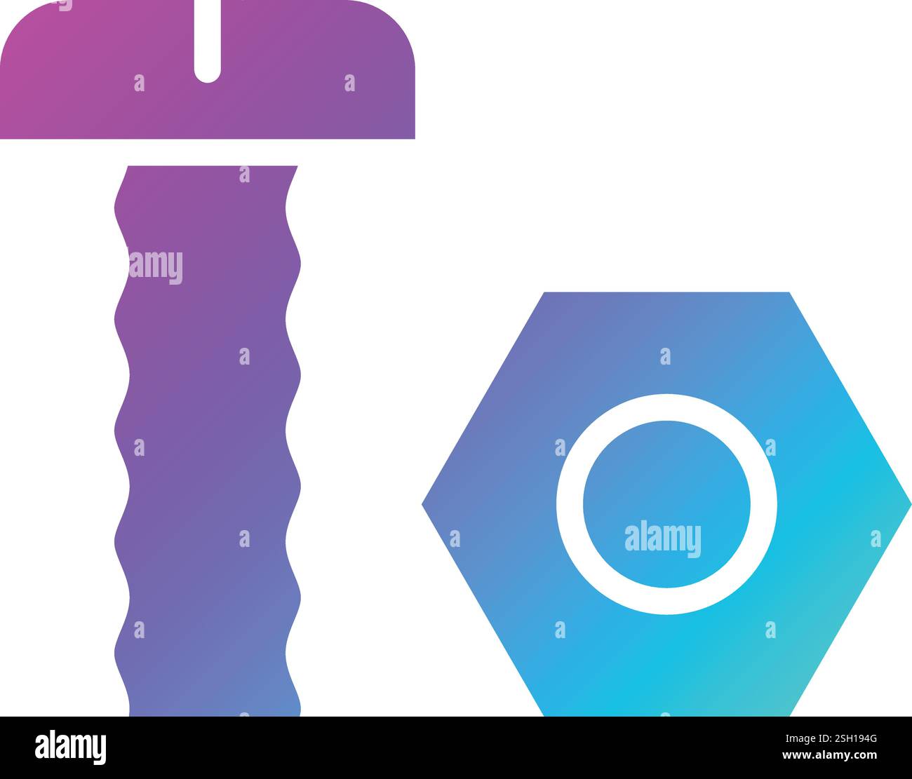 Minimal bolt Stock Vector Images - Alamy