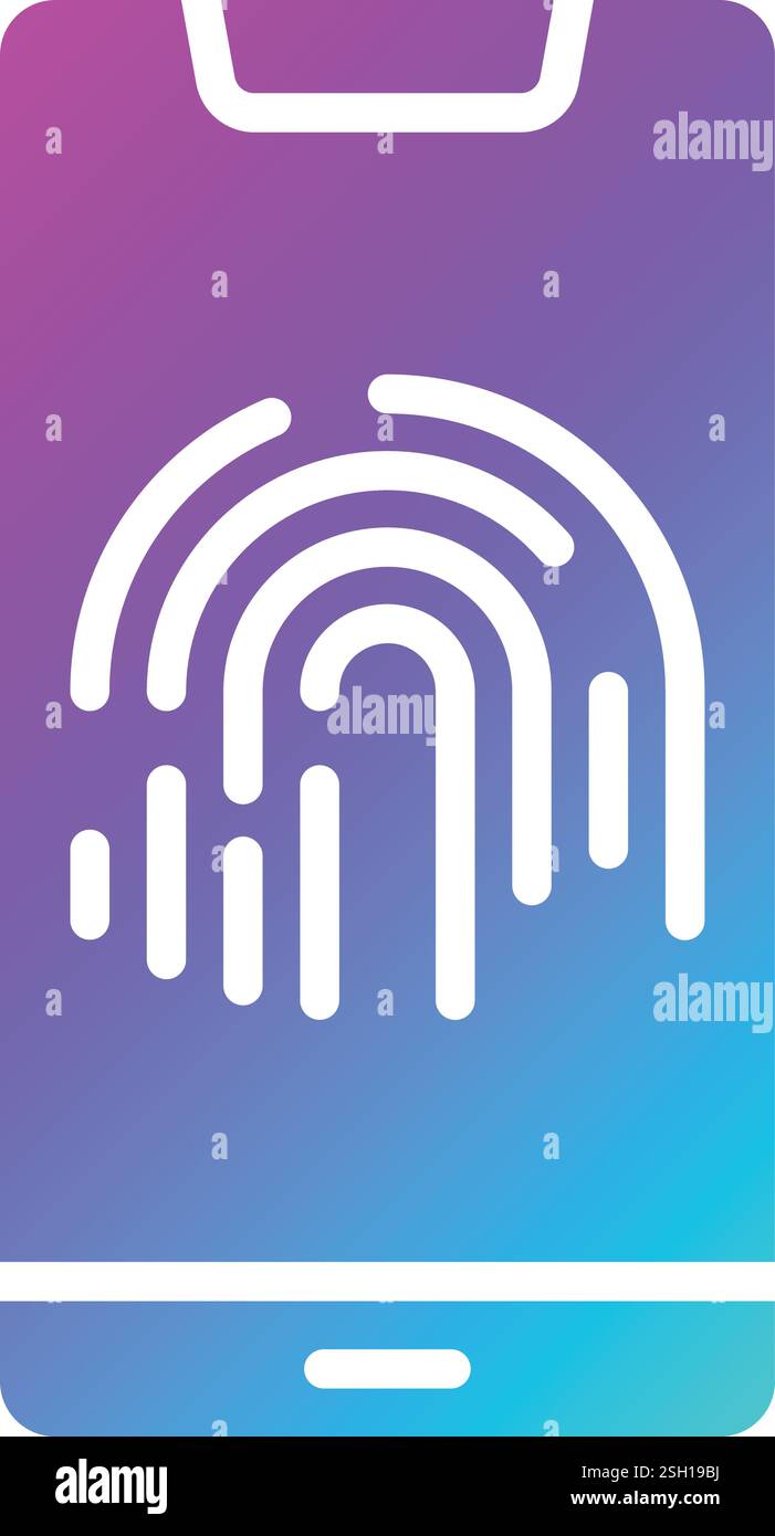 Ui design fingerprint hi-res stock photography and images - Alamy