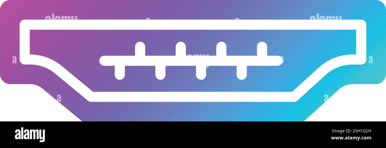 Hdmi port icon flat Cut Out Stock Images & Pictures - Alamy