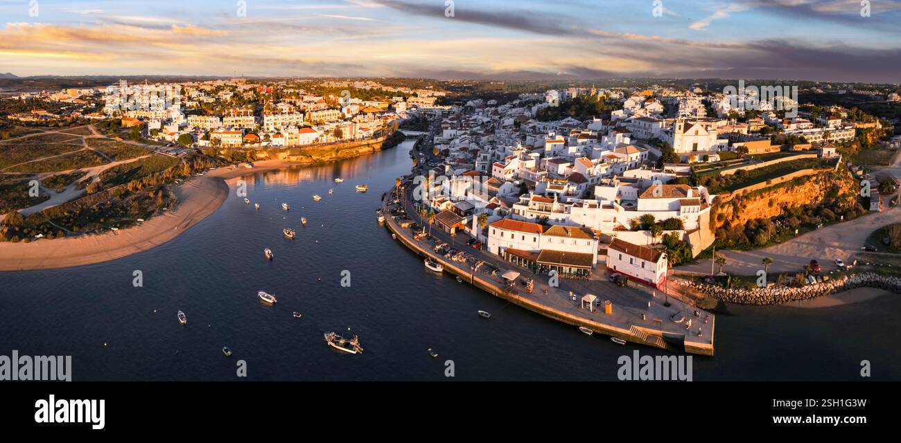 Beautiful sunset portugal beach hi-res stock photography and images - Alamy
