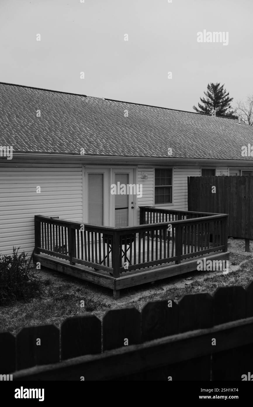 Deck living Black and White Stock Photos & Images - Alamy