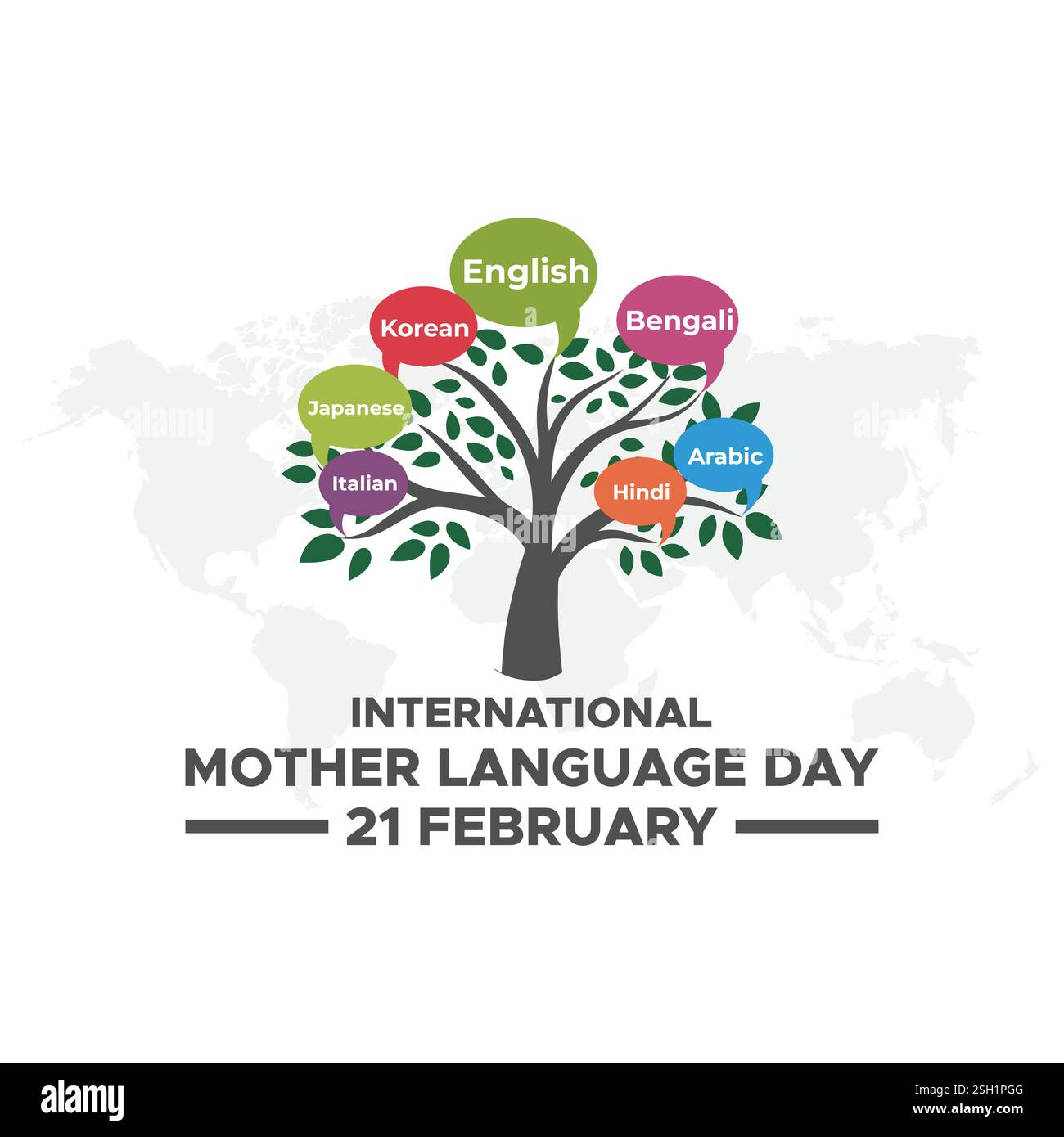 Happy International Mother Language Day. 21 February, International ...