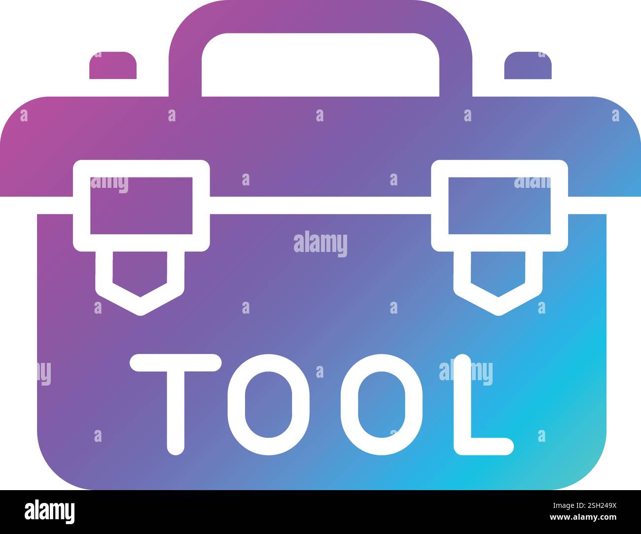 Toolbox Vector Icon Design Illustration Stock Vector Image & Art - Alamy